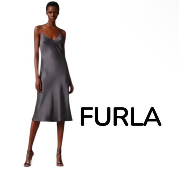Furla | Shoes | Authentic Furla Black Leather Jeweled Designer Heels Sz ...